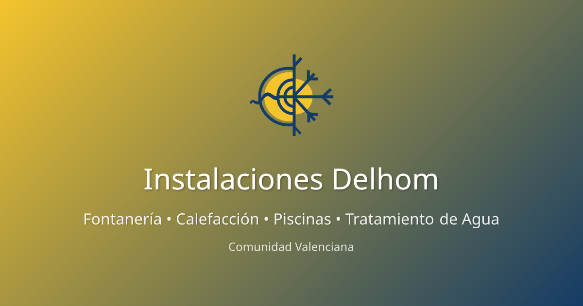 Instalaciones Delhom - Fontanería, Instalaciones de Piscinas y ...